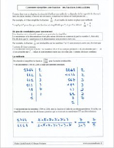comment simplifier une fraction – les fractions irréductibles ...