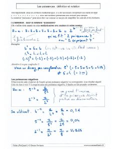 les puissances – definition et notation – Bienvenue sur coursmathsaix ...